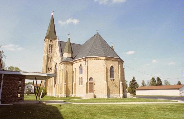 The Badger Catholic: St. Andrew's Church, the "Cathedral on the Marsh ...